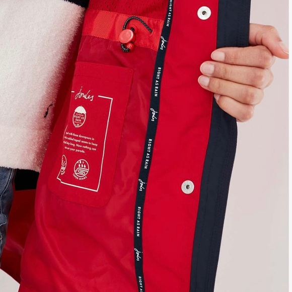 Joules | Jackets & Coats | Joules Red Raincoat | Poshmark